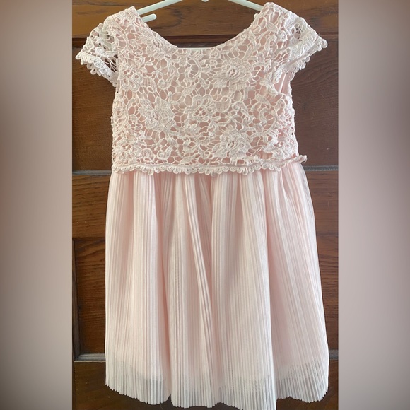 H&M | Dresses | Little Girls Hm Fancy Dress Lace And Crepe In Ballet ...